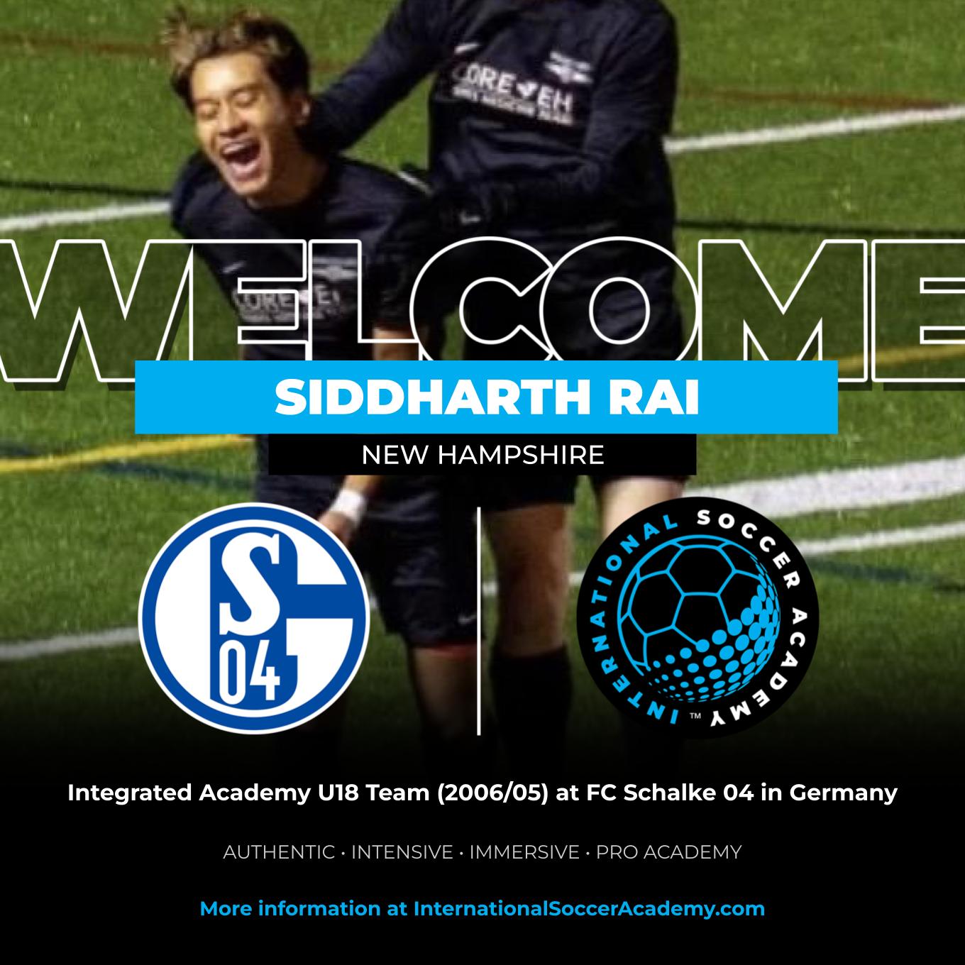 Siddharth Rai International Soccer Academy